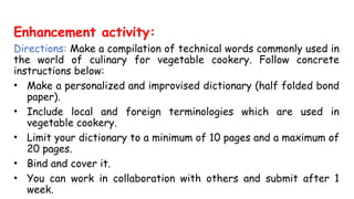 Prepare-Vegetable-Dishes-1.pptx, quarter 2 Tle 10 | PPTX