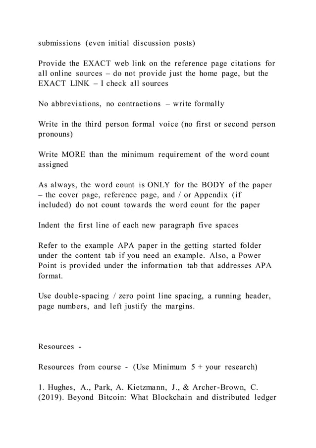 Prepare an 8 page apa style paper using at least 5 resources from th | DOCX