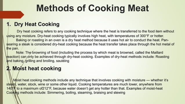 Prepare And Cook Meat.pptx Quarter II Module | PPTX