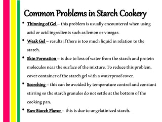 Prepare and cook starch and cereals dishes | PPTX