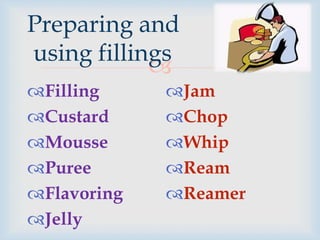 Prepare and present cakes | PPTX