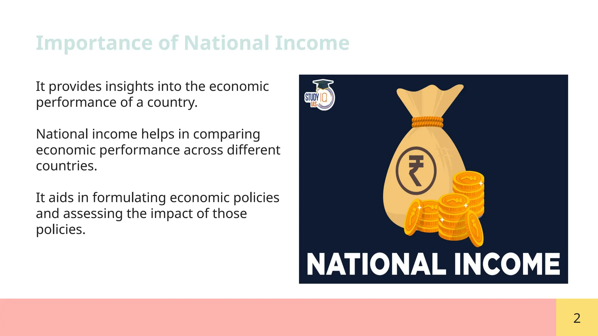 Prepare An Effective & Efficient Ppt On NATIONAL INCOME AND IT'S ...