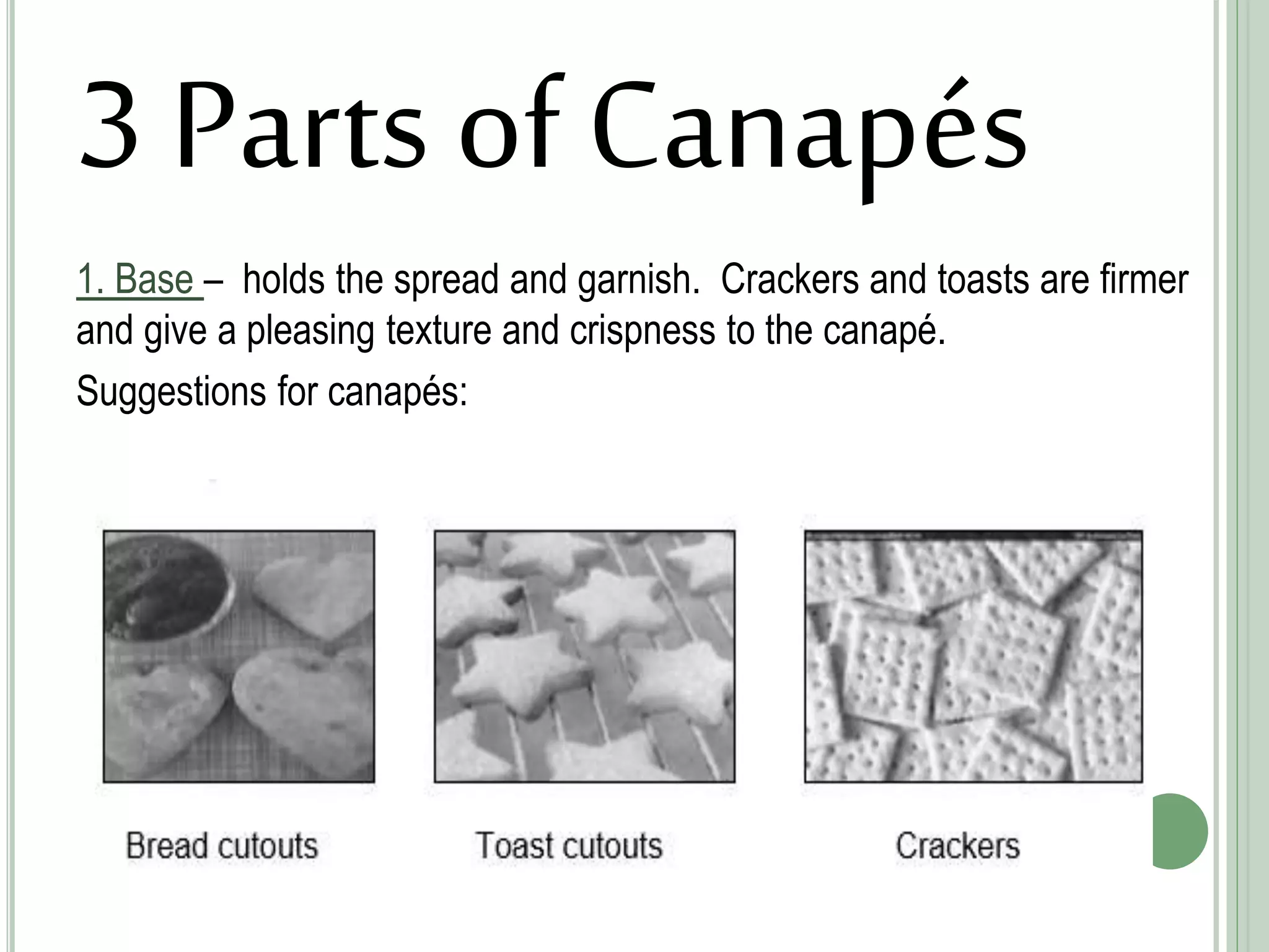 Prepare appetizers | PPTX