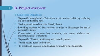 Prepare a project proposal on transportation systems | PPTX