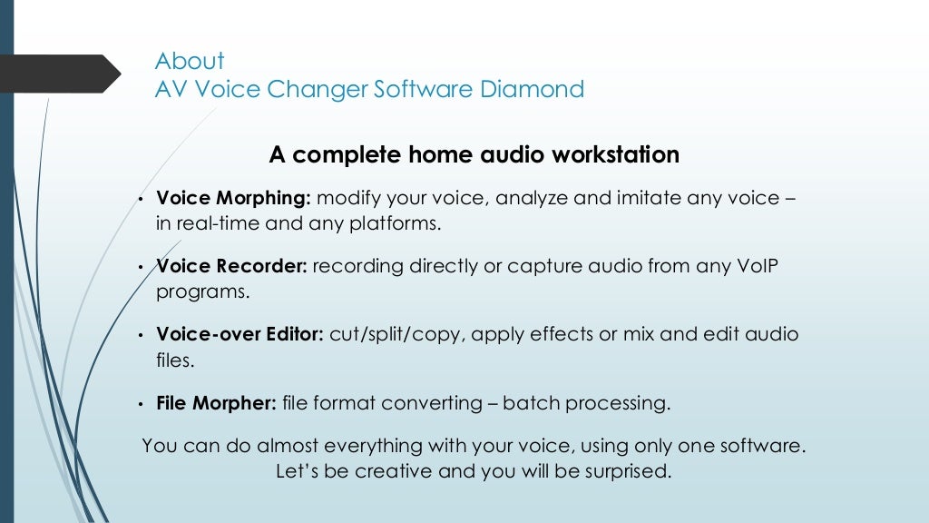 Prepare Audio Message with Many Voices Using Voice Changer