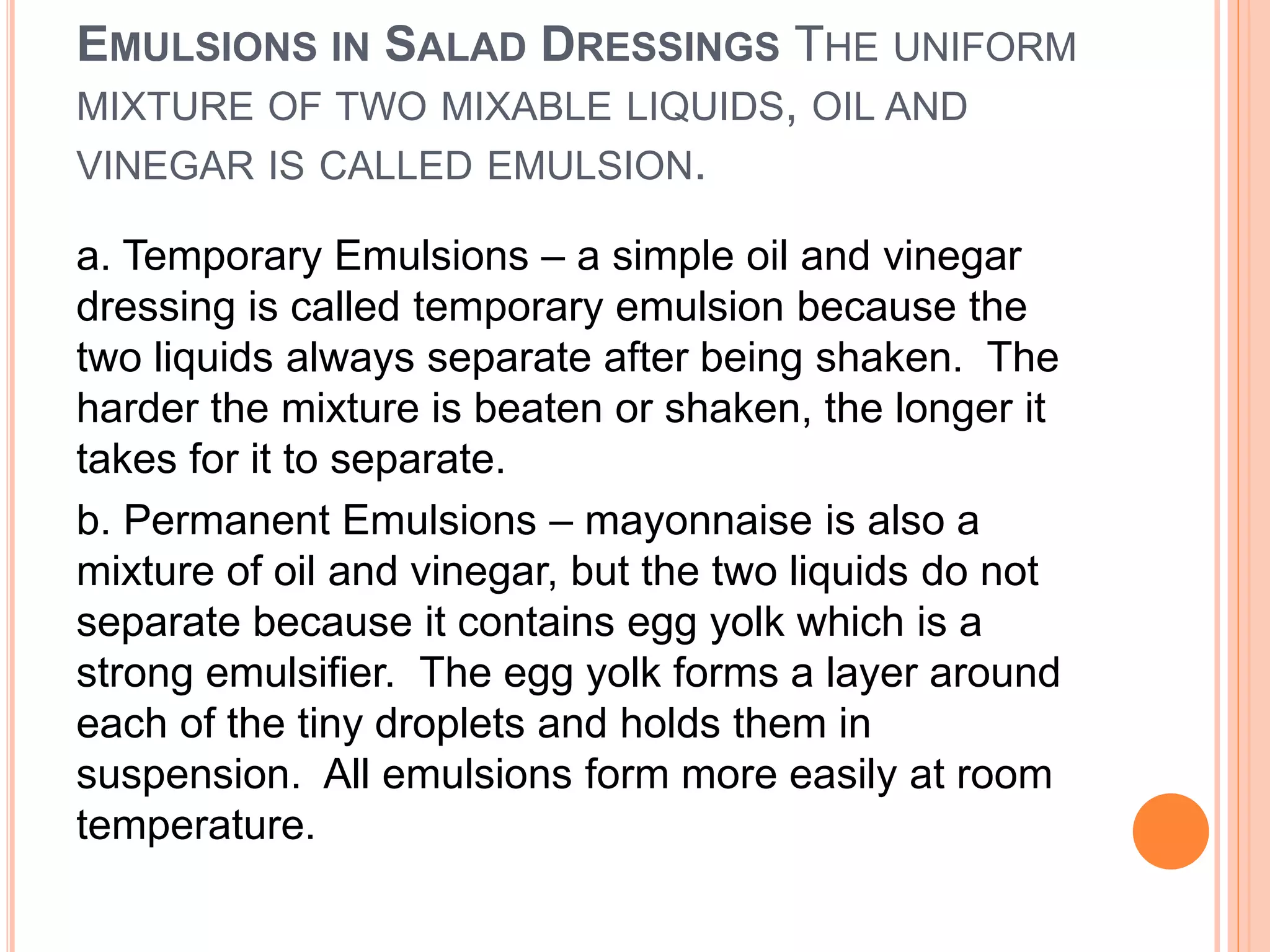 Prepare a variety of salad and dressing | PPTX