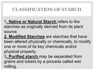 Prepare cereals and starch | PPTX