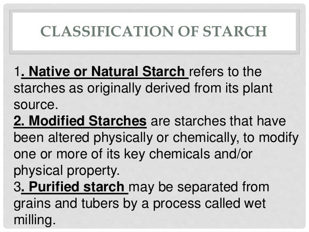 Prepare cereals and starch
