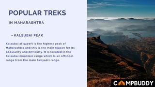 Top treks across Maharashtra | PPT