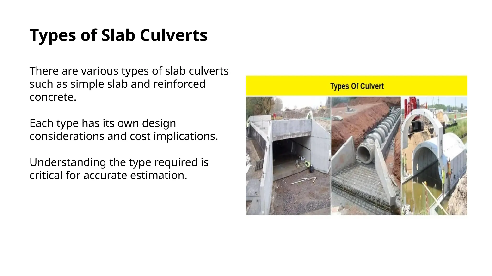 Prepare Detailed Estimate For Construction Of Slab Culvert.pptx