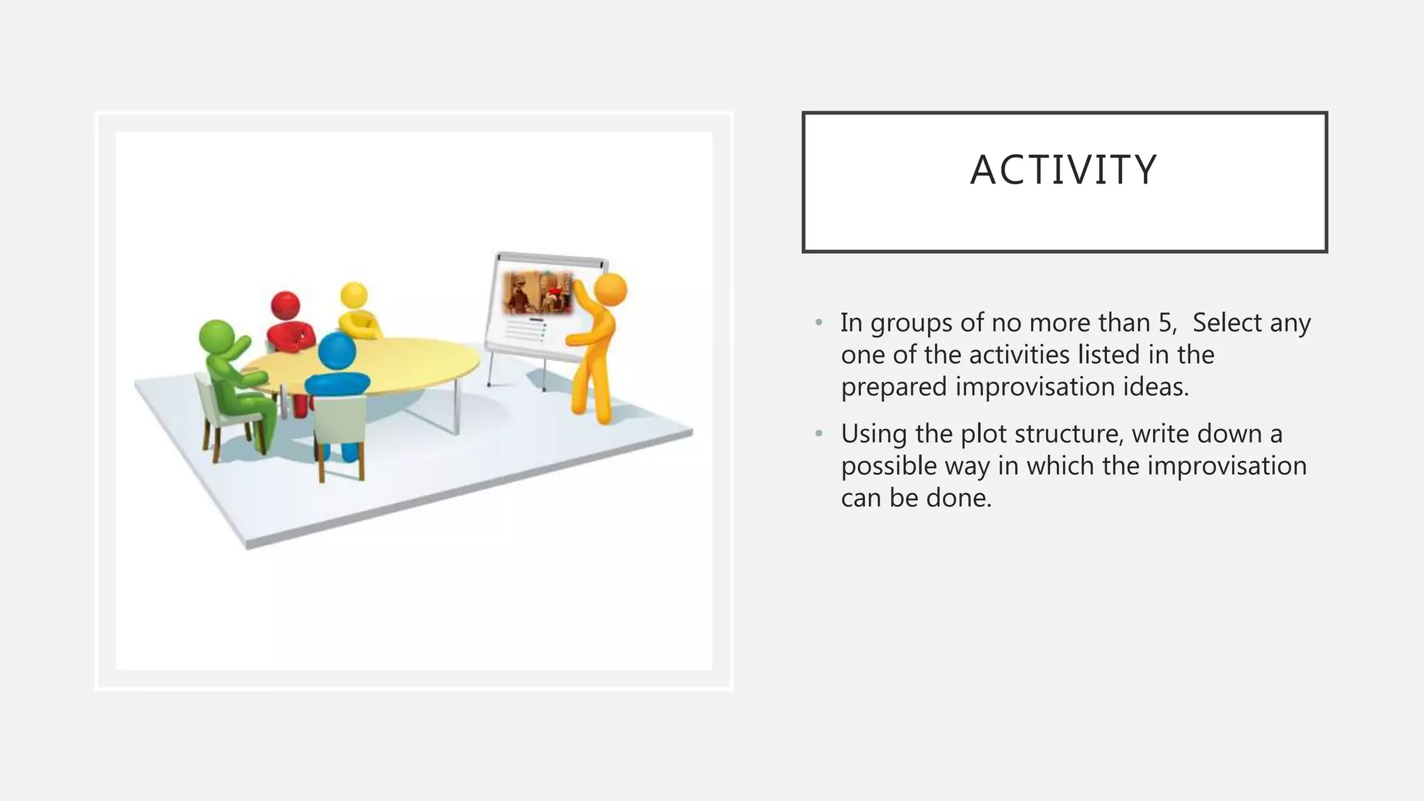 Prepared improvisation | PPTX