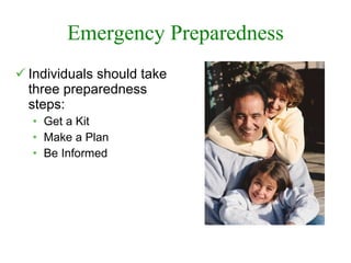 Emergencies - How To Prepare! | PPT