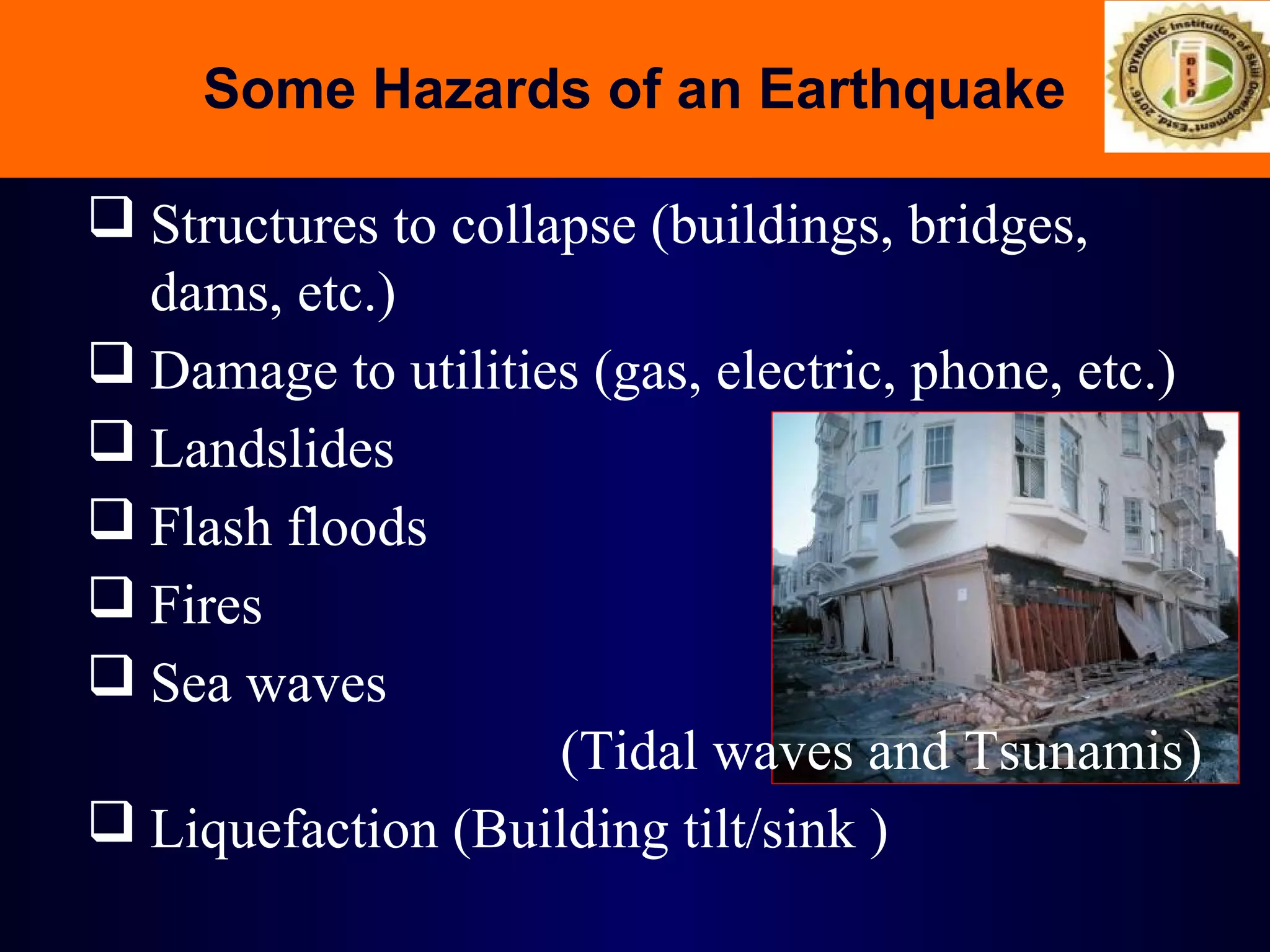Preparedness for earthquake | PPT