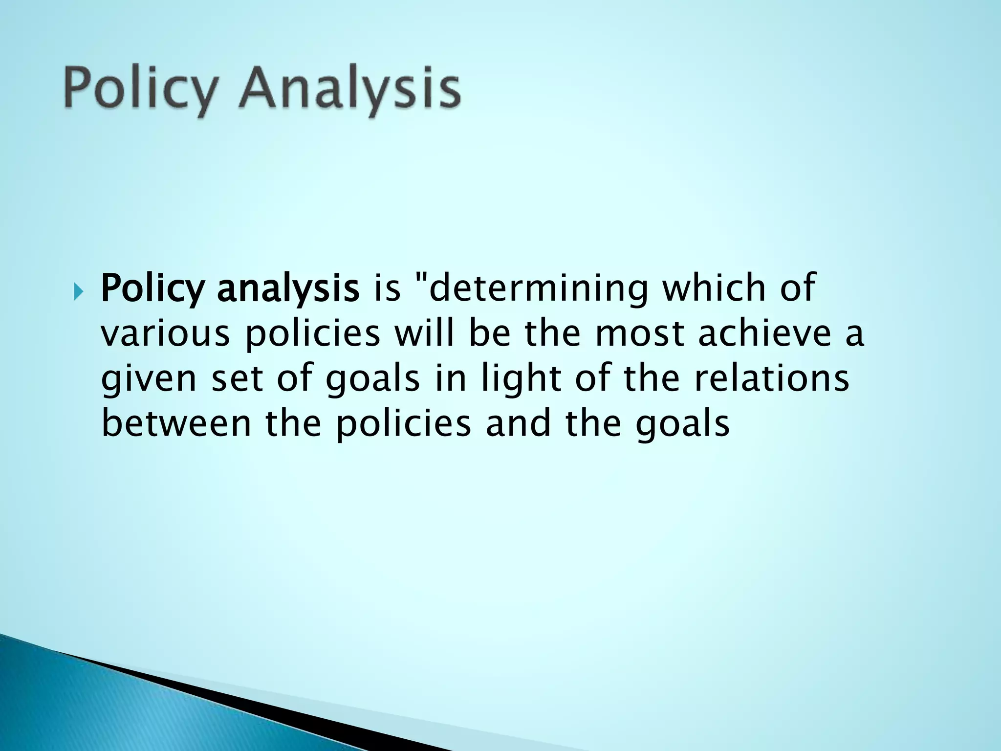 presenttion policy analysis | PPTX