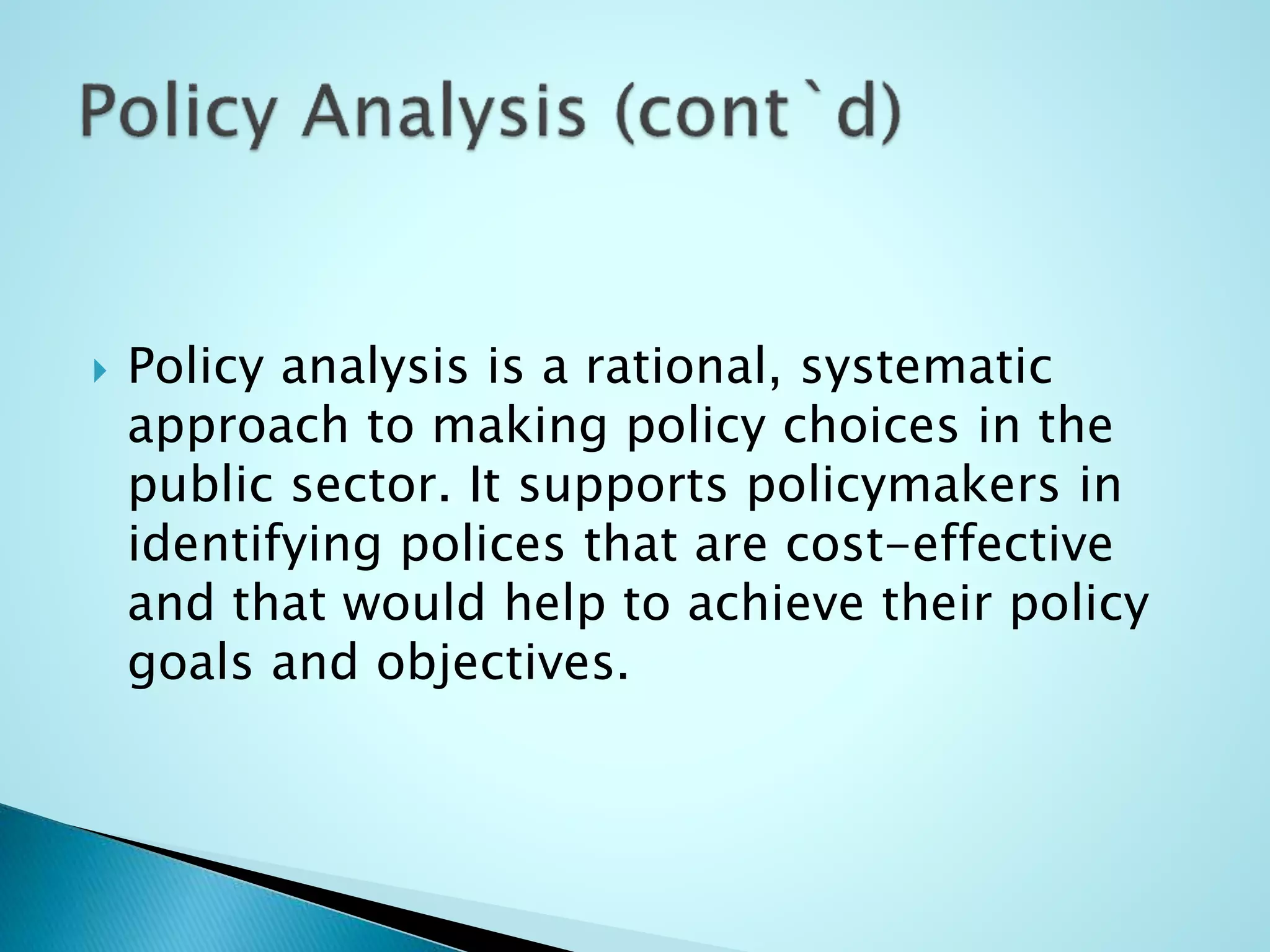 presenttion policy analysis | PPTX