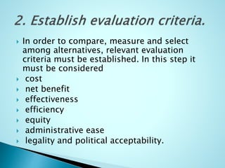 presenttion policy analysis | PPTX