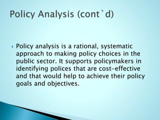 presenttion policy analysis | PPTX