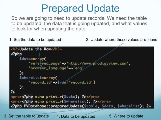 SQL Prepared Statements Tutorial | PPTX