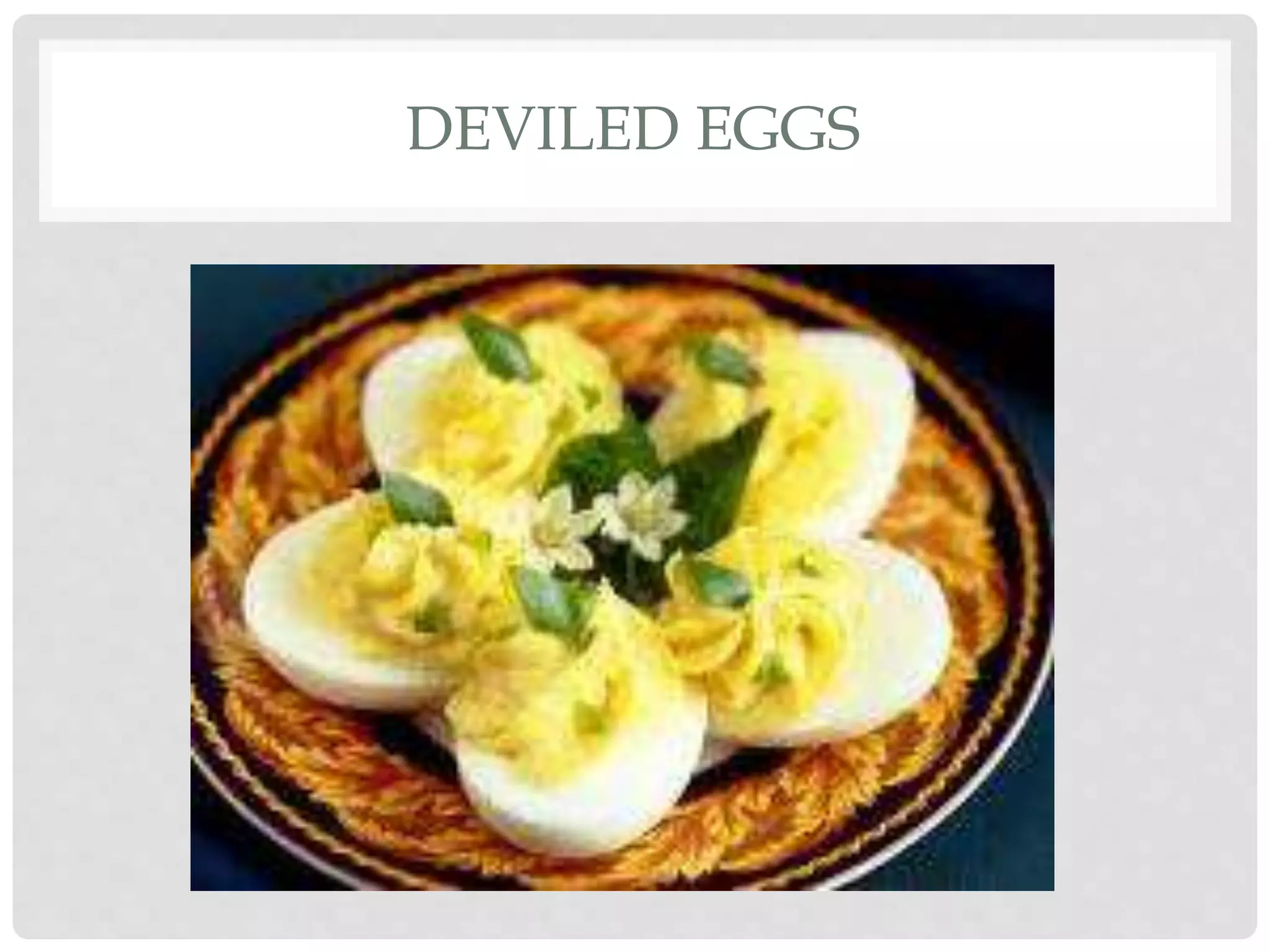 Prepare egg dishes | PPTX