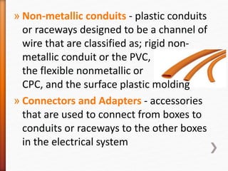 Prepare electrical supplies, materials and tools | PPTX