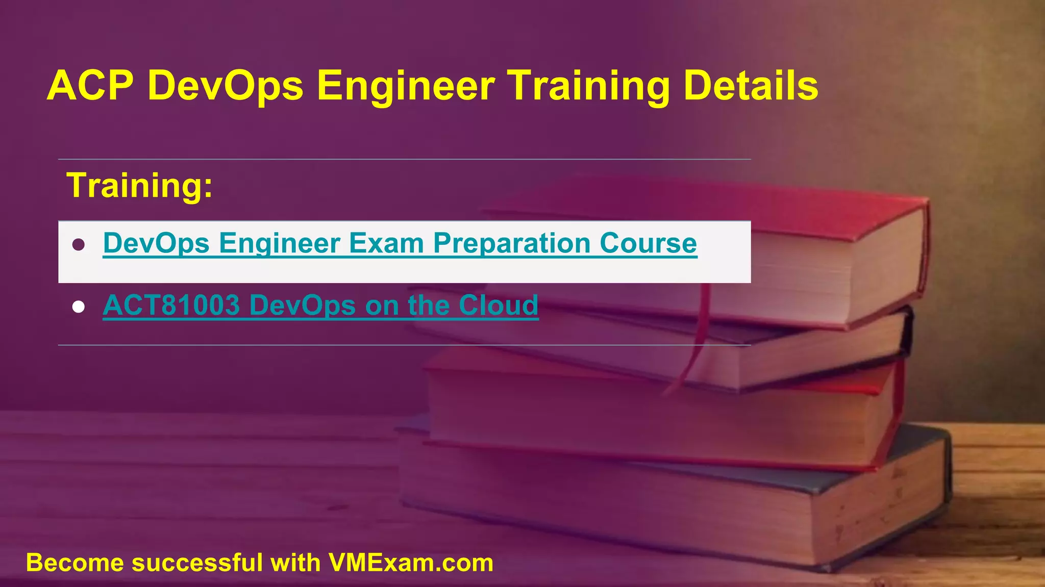 Prepare for Alibaba ACP DevOps Engineer (ACP-DevOps) Exam | PPT