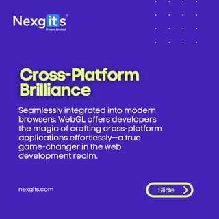 Prepare for a paradigm shift in Web App Development as WebGL takes center stage.pdf | Web ...