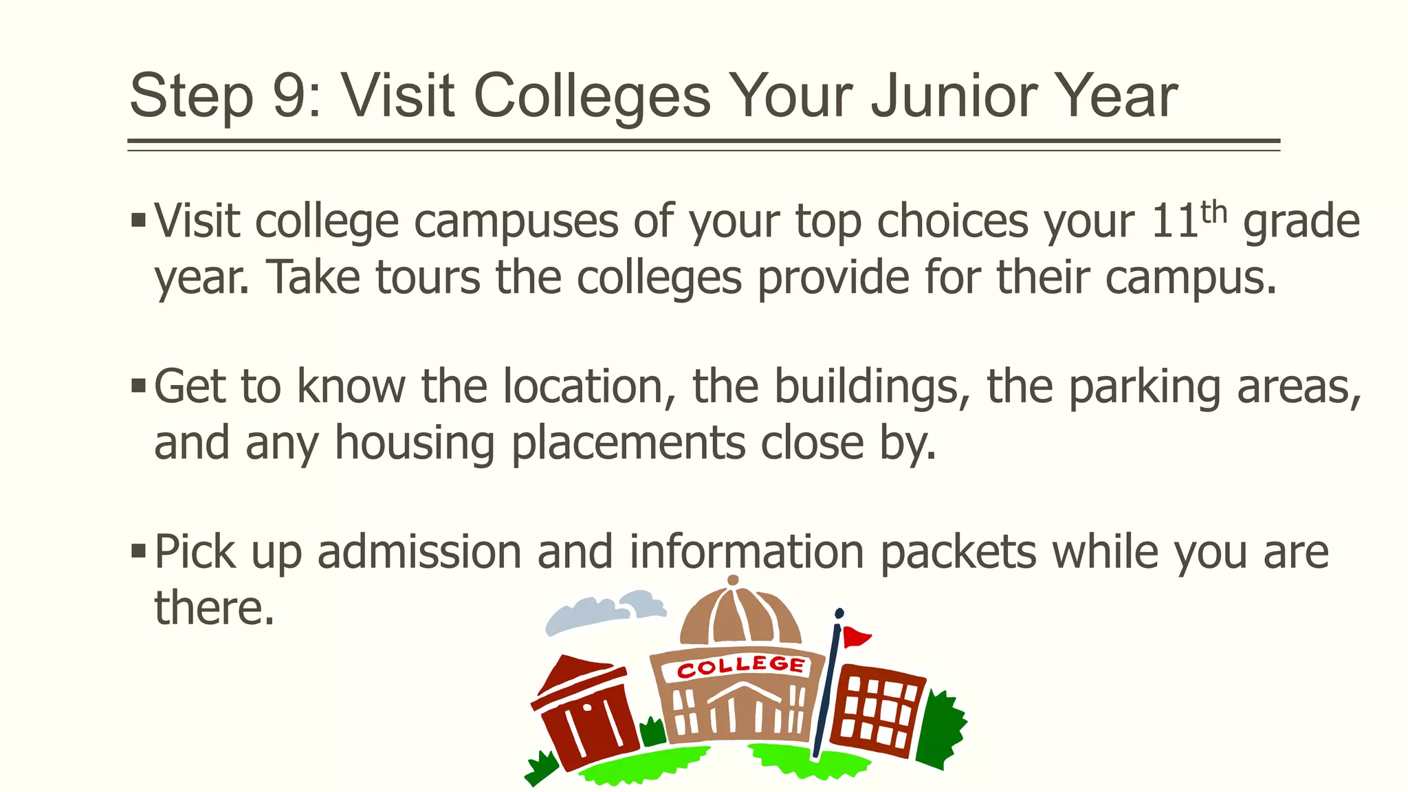 Prepare for College | PPTX