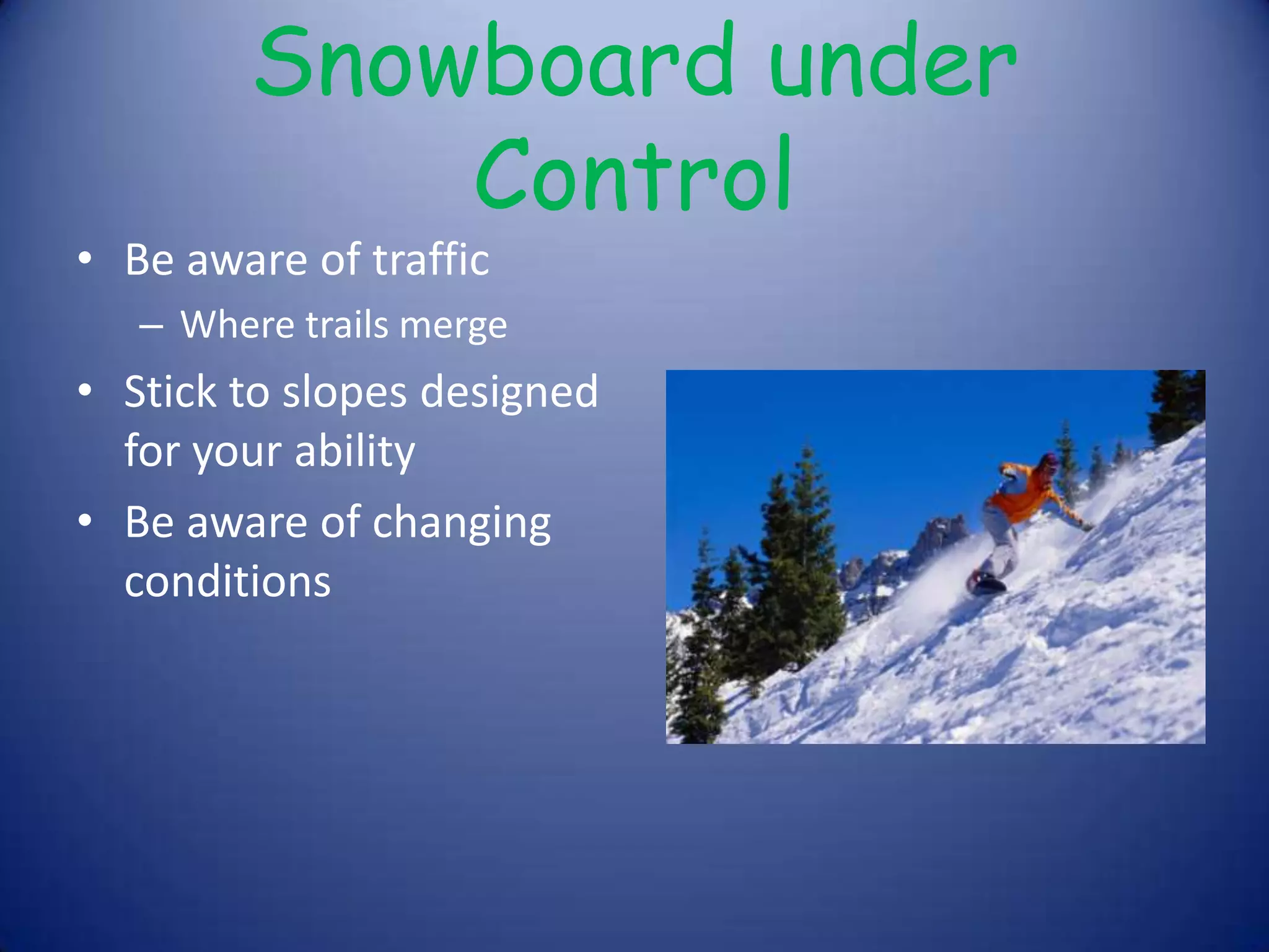 Prepare For Snowboarding Season | PPTX