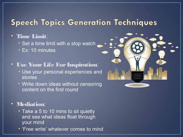 Prepare for Speech Success - Tips, Tricks and Hacks | PPT