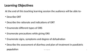 Prepare ORS from ORS packet and explain its use | PPTX