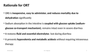Prepare ORS from ORS packet and explain its use | PPTX