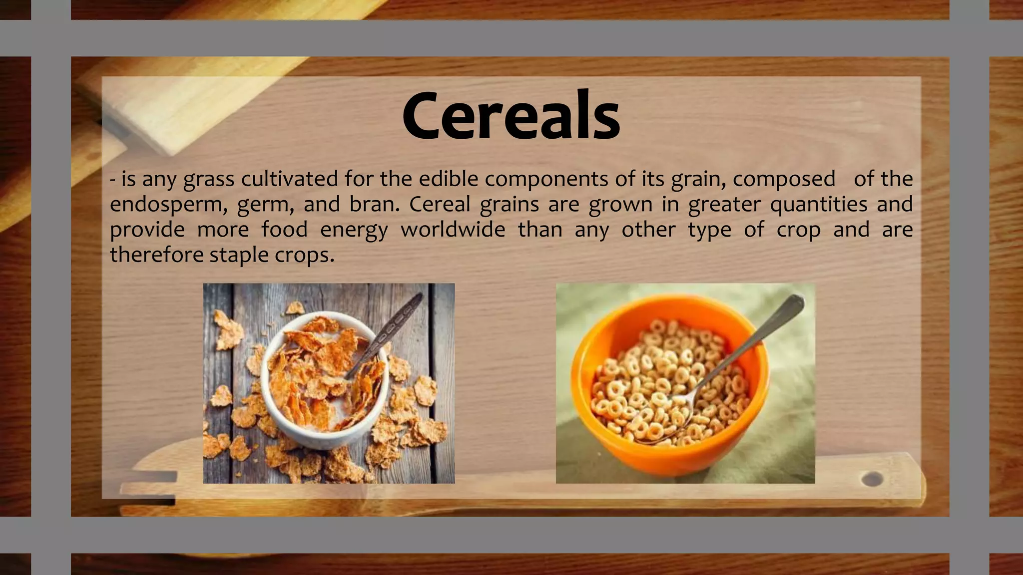 Prepare pasta, grains and farinaceous dishes | PPTX