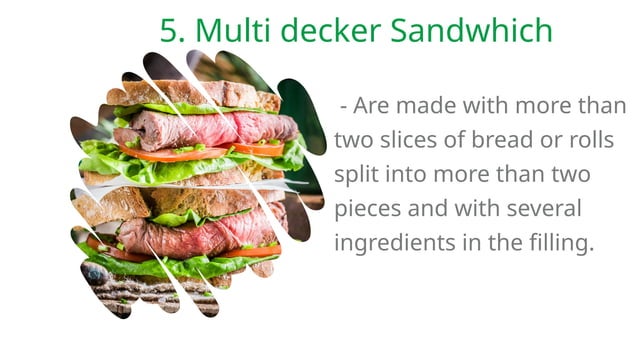 PREPARE SANDWICH/cookery nc ii,preparation | PPTX | Healthy Cooking and ...