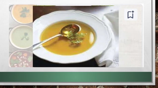 Prepare soups required for menu items COOKERY 10 2ND WEEK.pptx