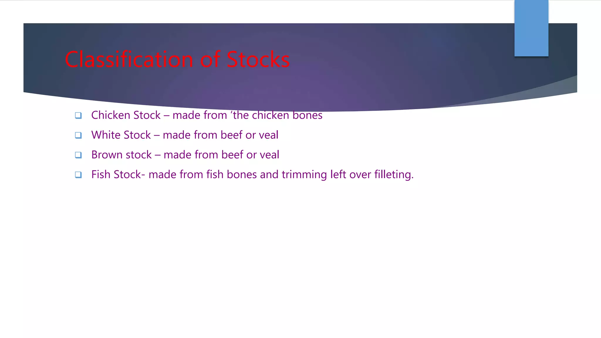 Prepare stocks sauces and soups | PPTX