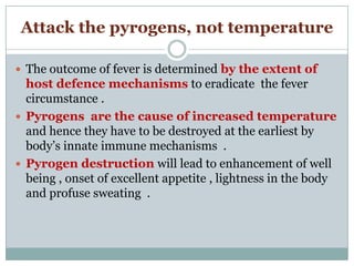 Prepare to fight fever | PPTX