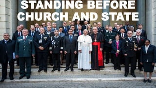 Prepare to stand before church and state | PPT
