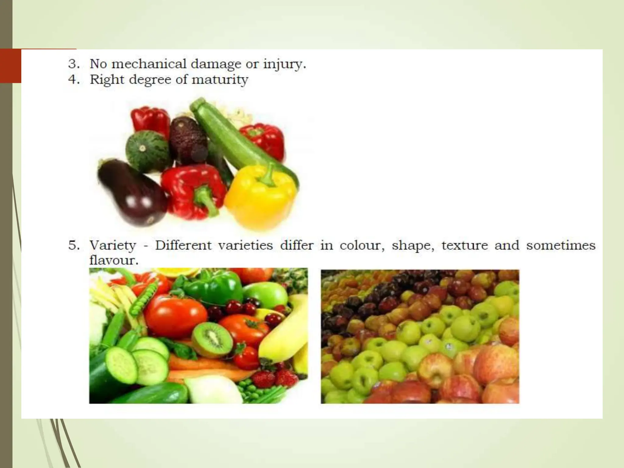 prepare vegetable dishes. ppt. cookery 12 | PPT