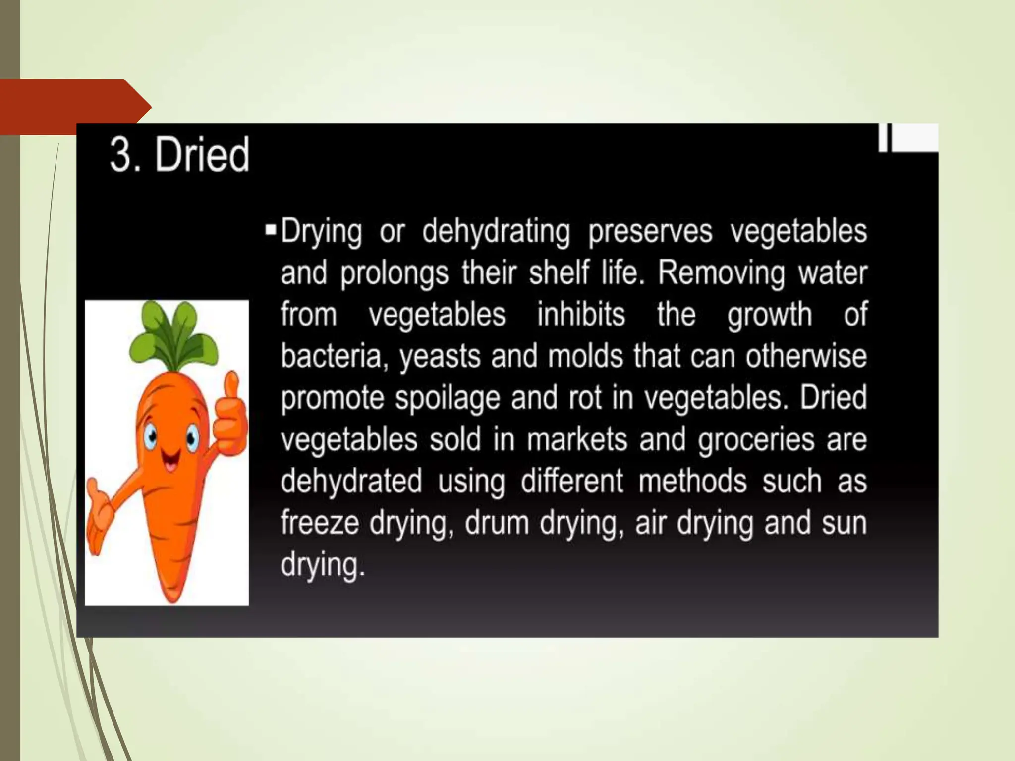 prepare vegetable dishes. ppt. cookery 12 | PPT