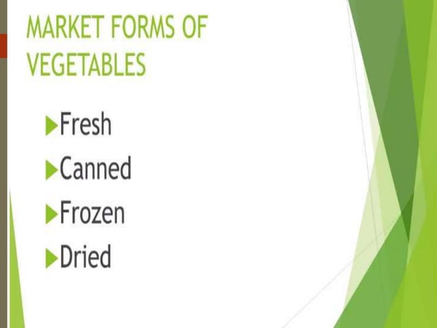 prepare vegetable dishes. ppt. cookery 12 | PPT