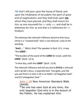 "Prepare ye the way of the Lord" | DOCX