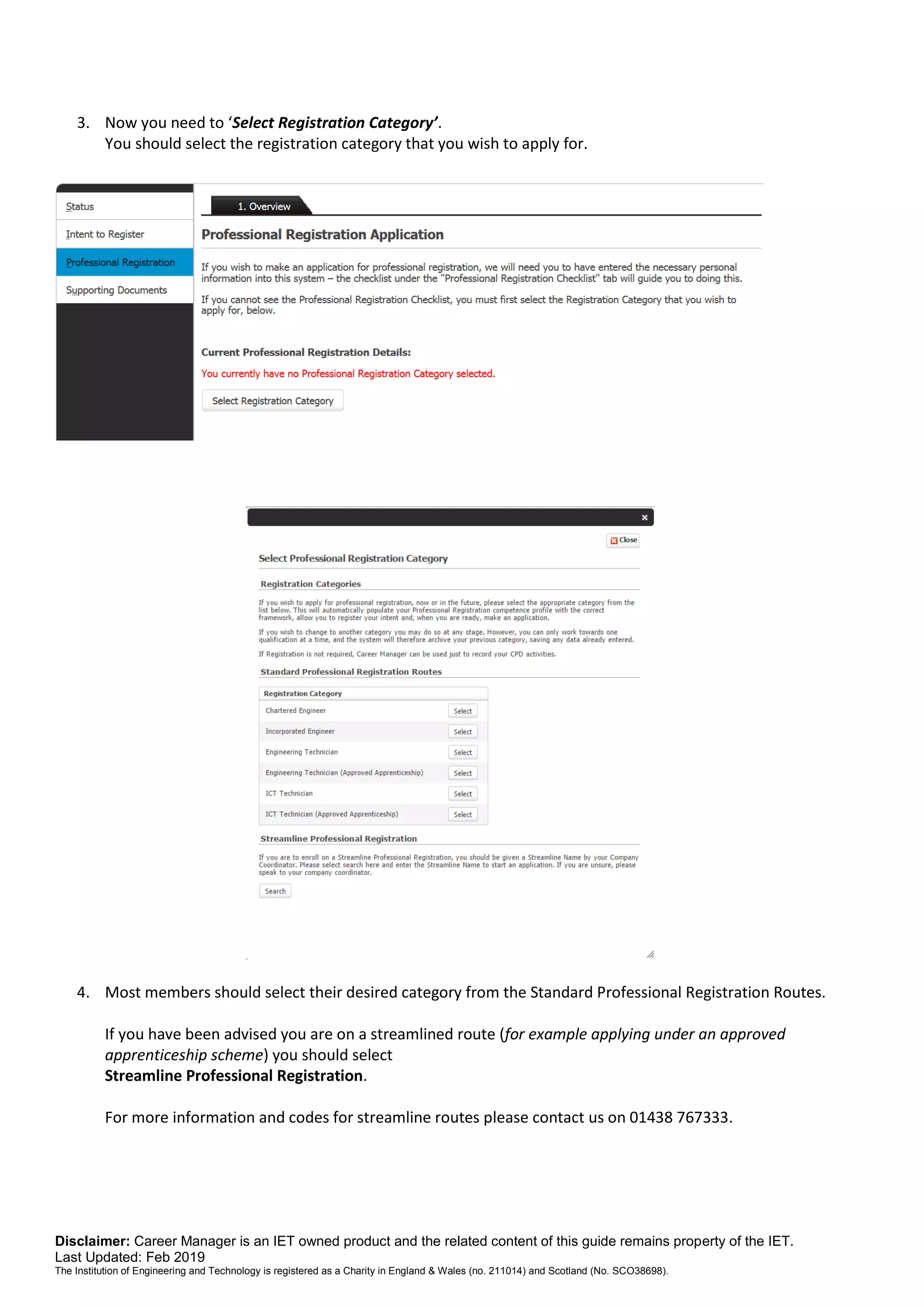 Preparing a-professional-registration-app-v21-feb-2019 | PDF