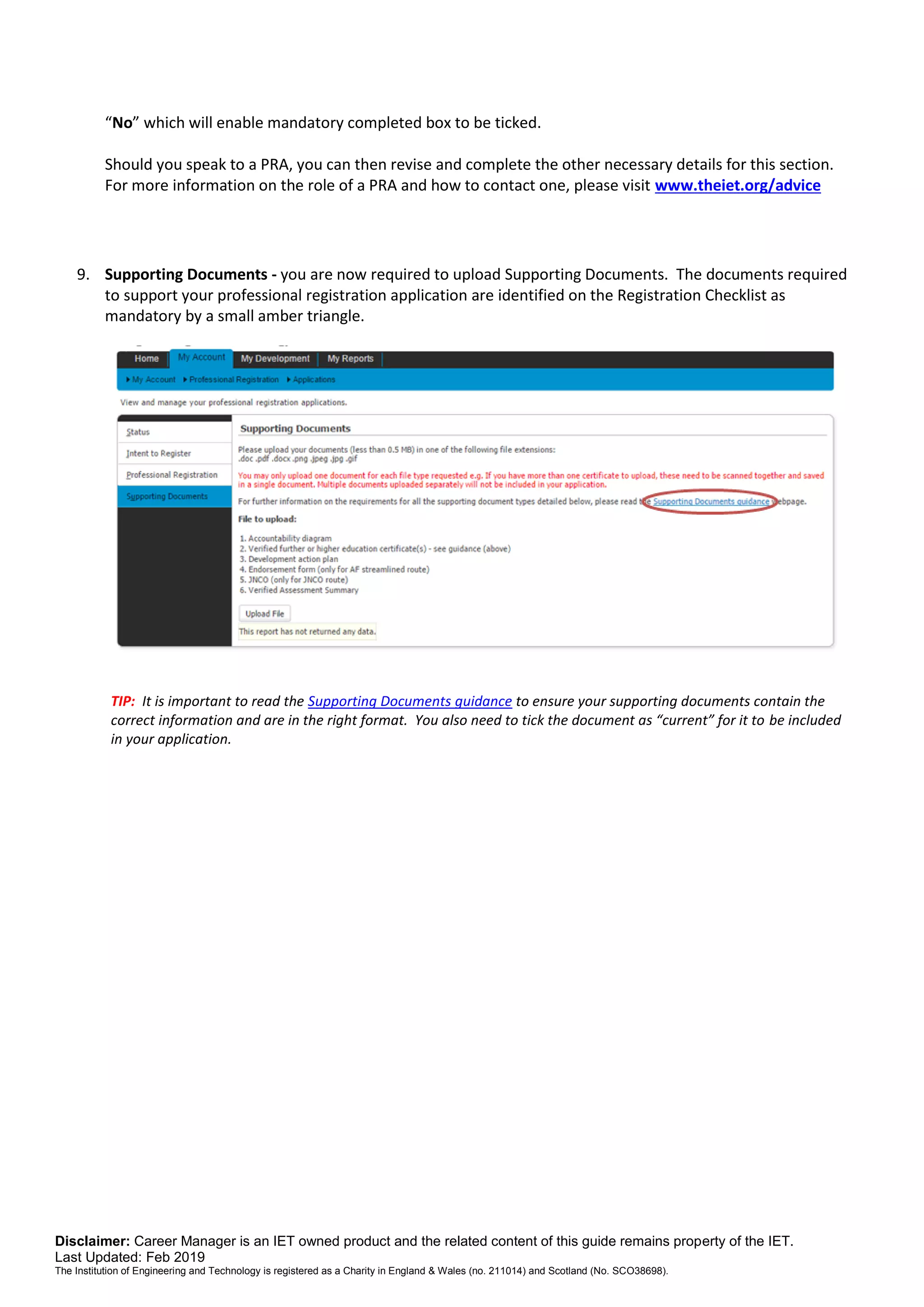 Preparing a-professional-registration-app-v21-feb-2019 | PDF