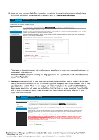 Preparing a-professional-registration-app-v21-feb-2019 | PDF