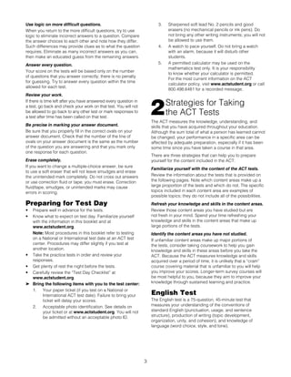 ACT Practice Test 2017 | 2018 | PDF
