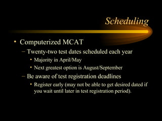 Preparing for the Computerized MCAT | PPT