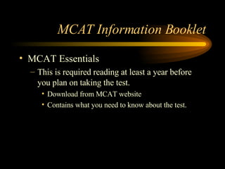 Preparing for the Computerized MCAT | PPT