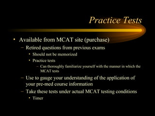 Preparing for the Computerized MCAT | PPT