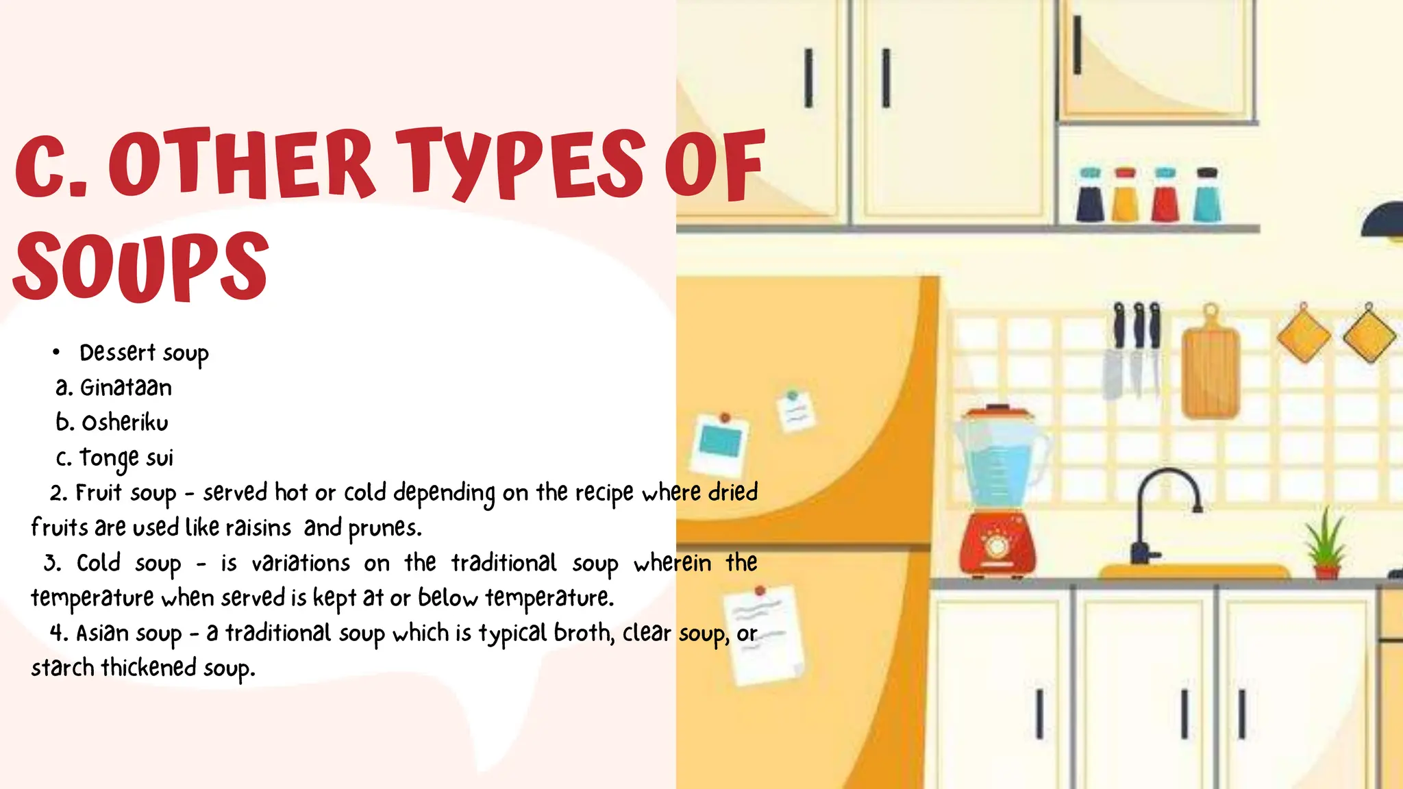 Preparing soups, Information about soups.pptx