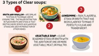 Preparing soups, Information about soups.pptx